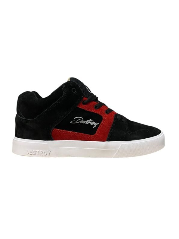 Tenis Destroy Highrise - Black Red - ActivoSkateShop